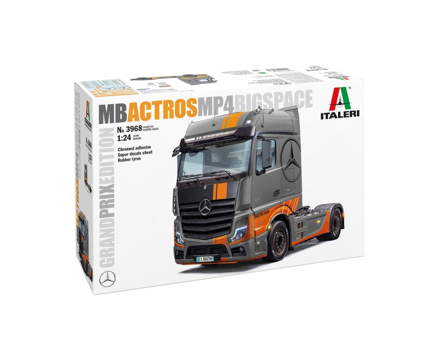 MERCEDES BENZ ACTROS MP4 BIGSPACE - GRAND PRIX EDITION – DModelkits