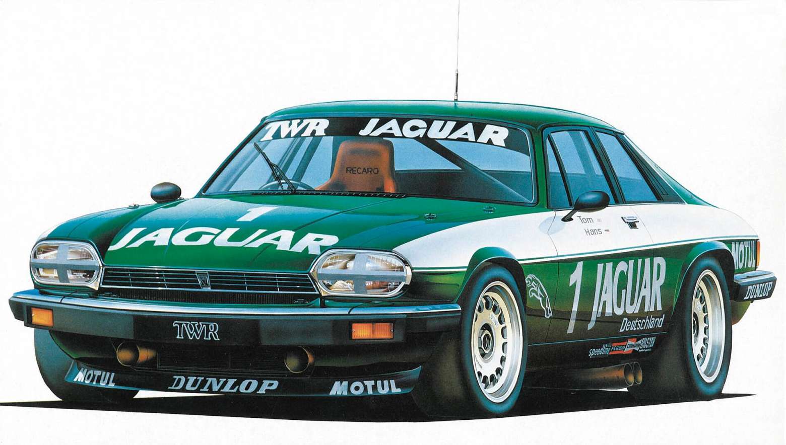 Jaguar XJ-S H.E. Tom Walkinshaw Racing TWR - ETCC 1984 – DModelkits