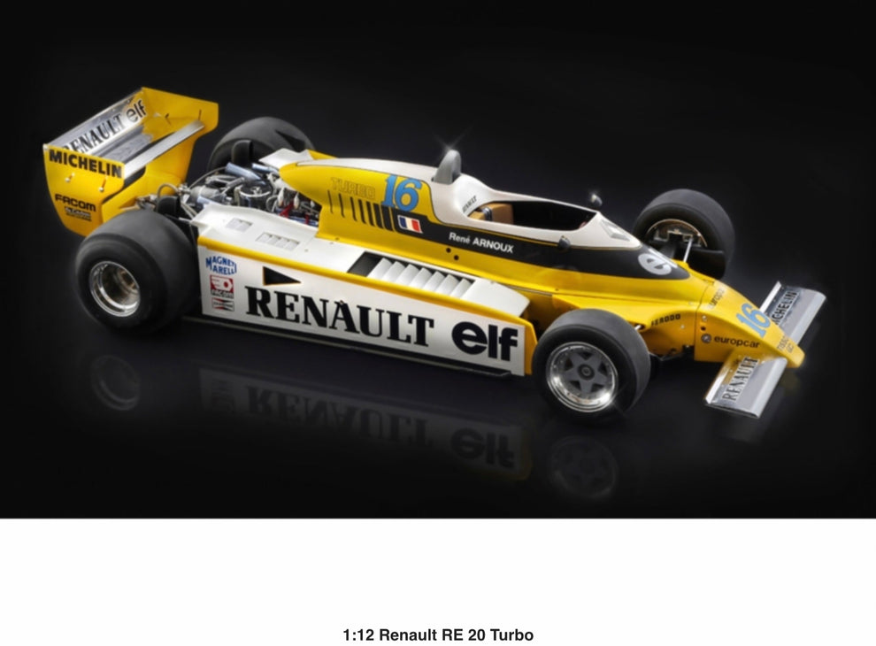 RENAULT RE20 TURBO - RENAULT ELF - F1 1980 – DModelkits