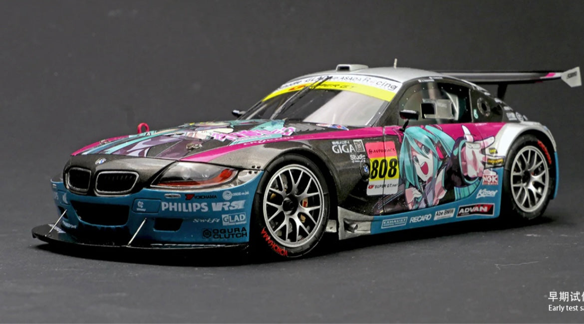 BMW Z4M Coupe E86 GTR/GT3 - Hatsune Miku & Red Bull - Autobacs Super G ...