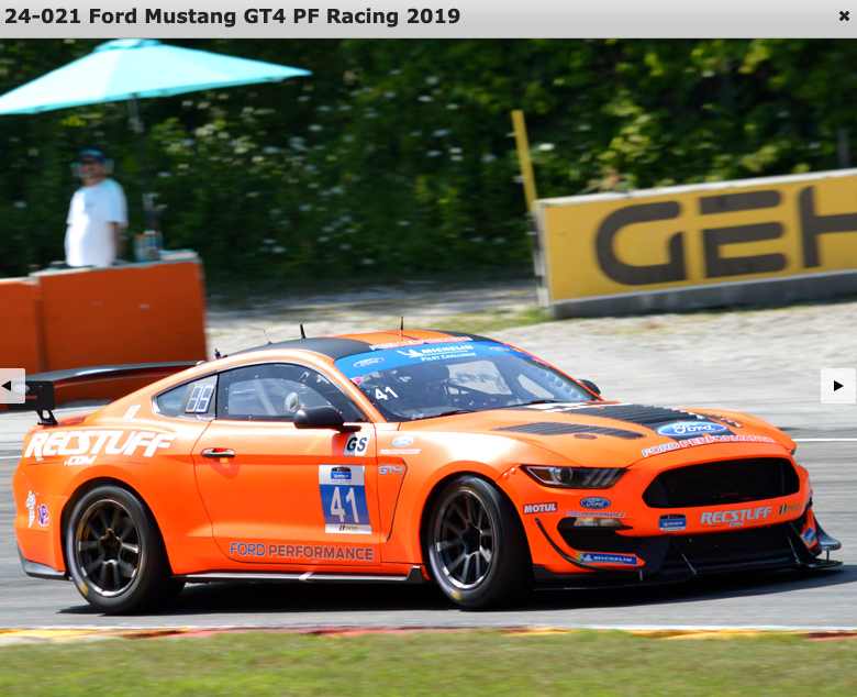 DECALS FORD MUSTANG GT4 PF RACING TEAM - RECSTUFF - IMSA MICHELIN PILO ...