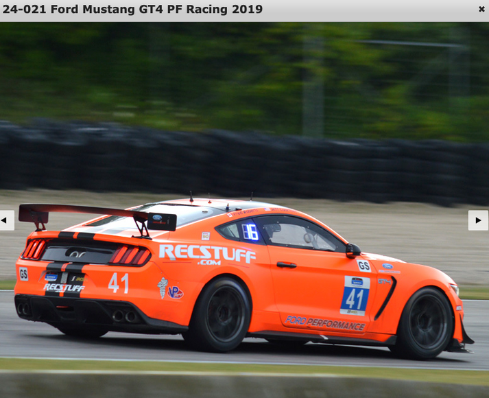 DECALS FORD MUSTANG GT4 PF RACING TEAM - RECSTUFF - IMSA MICHELIN PILO ...