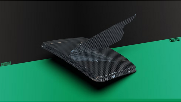 PORSCHE GT3 RS (992.1) MANTHEY RACING REAR WINDOW AERO FIN – DModelkits