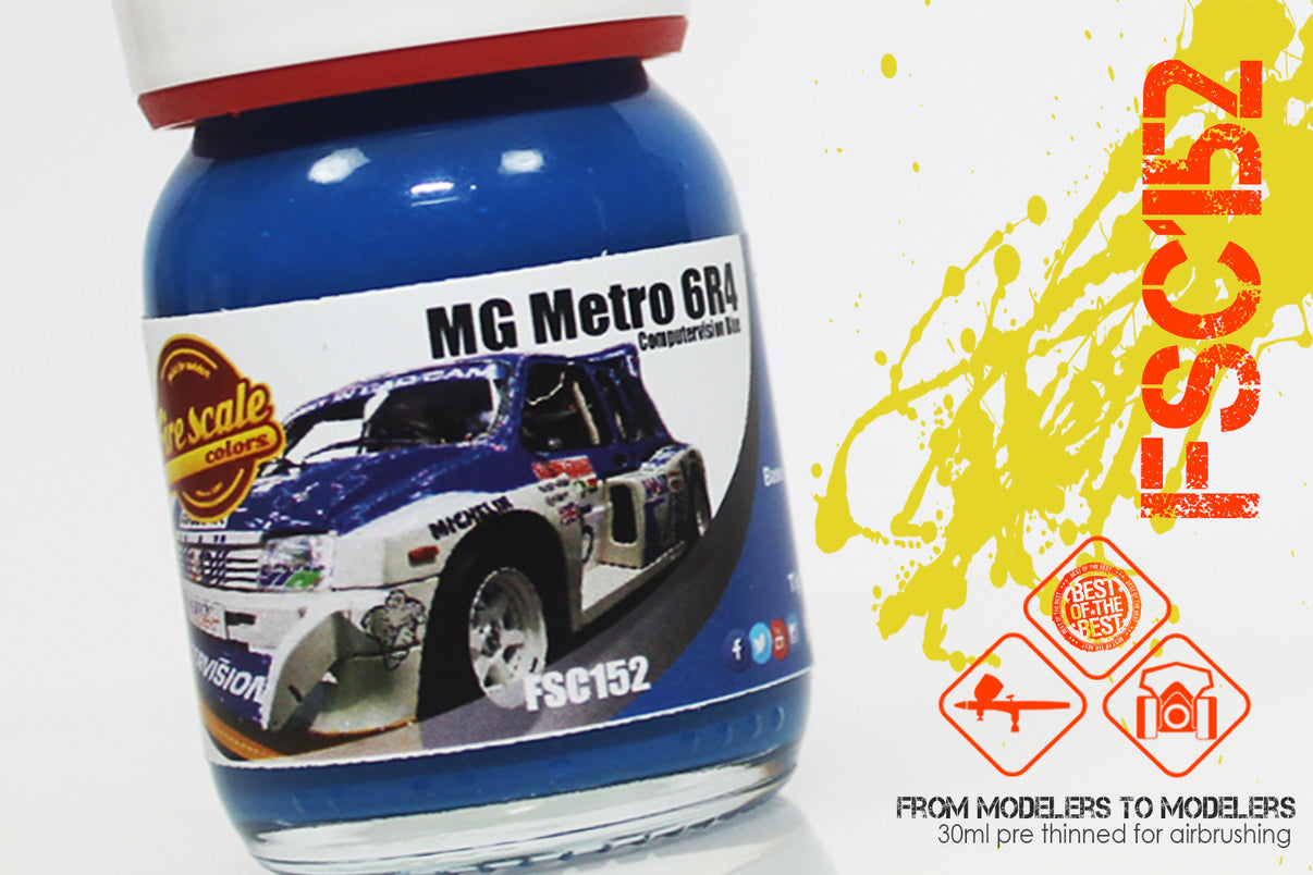 MG Metro 6R4 Computervision Blue – dmodelkits
