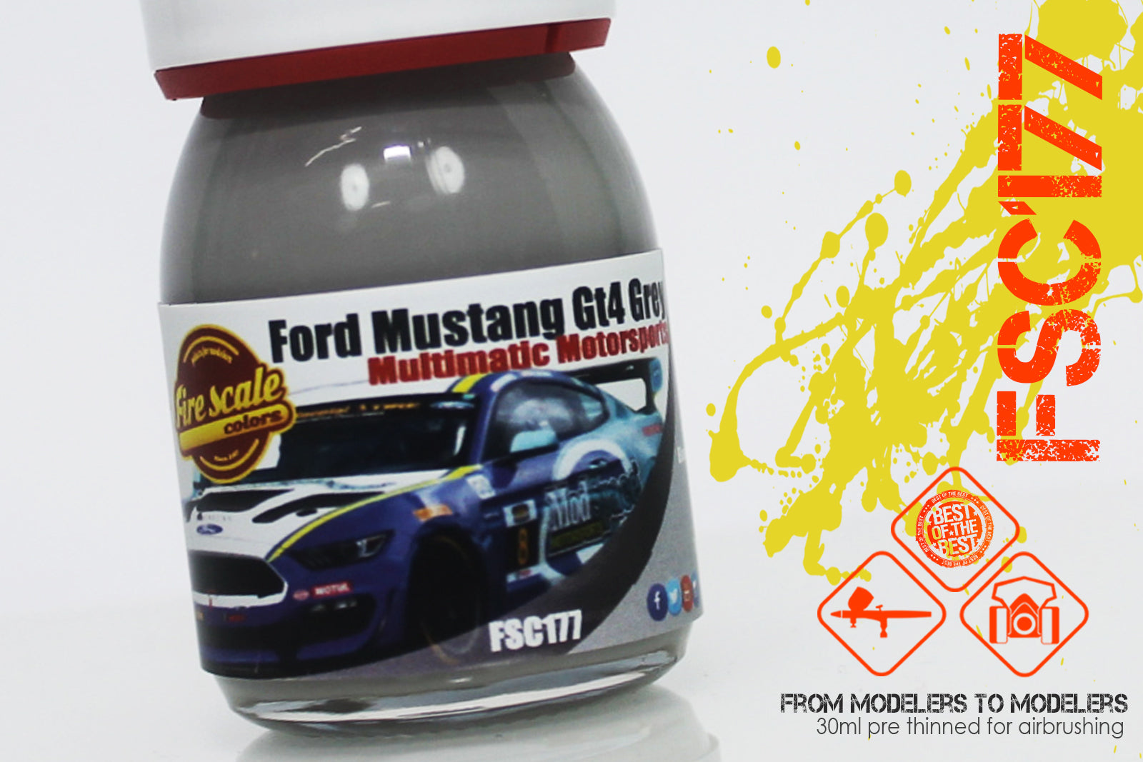 Ford Mustang GT4 Multimatic Motorsports Gray – DModelkits