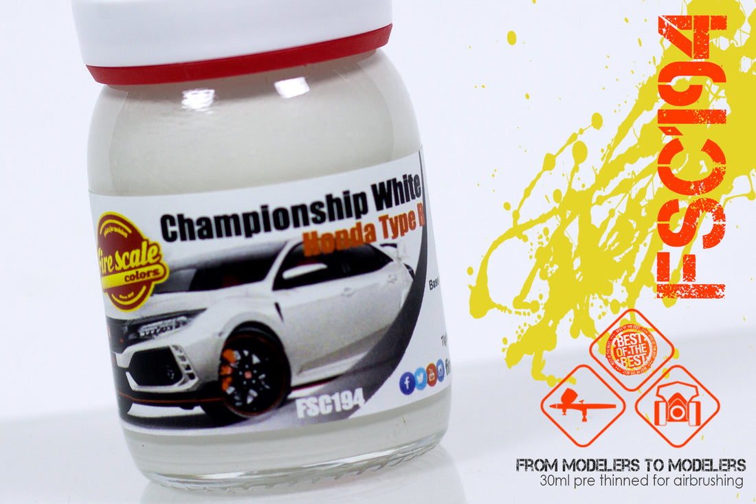 Championship White Honda Type R – dmodelkits