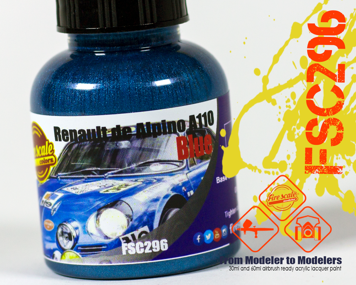 Renault de Alpine A110 - Blue – DModelkits