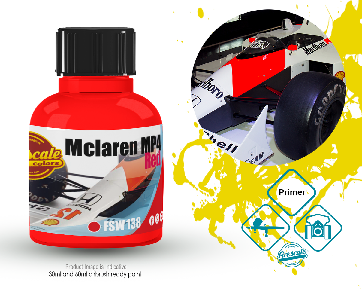McLaren MP4/4 1988 Red – DModelkits