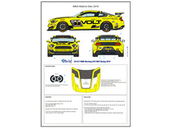 FORD MUSTANG GT4 VOLT RACING TEAM - IMSA ROAD AMERICA 2018 – DModelkits