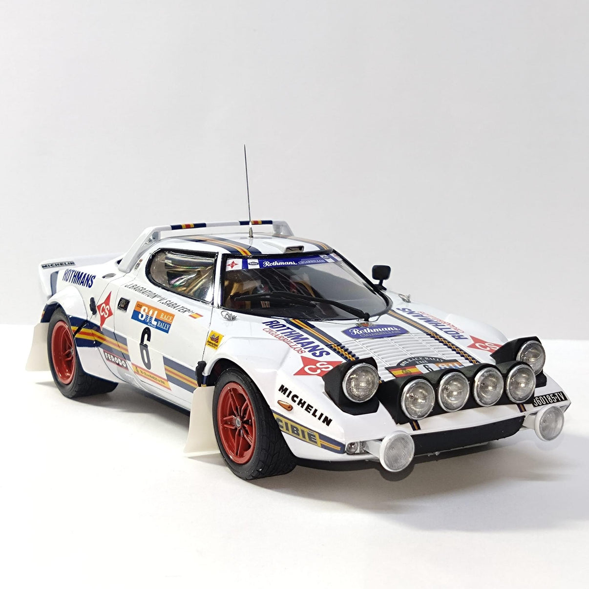 LANCIA STRATOS HF - ROTHMANS - RACE RALLY 1981 – DModelkits