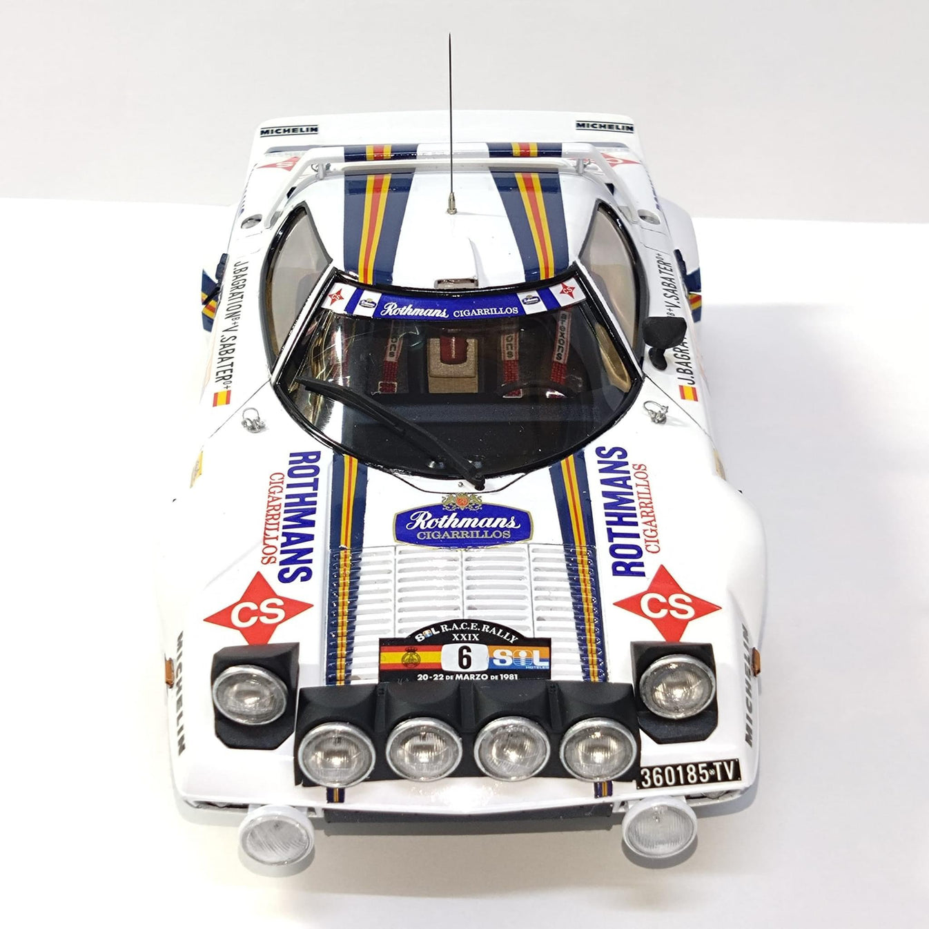 LANCIA STRATOS HF - ROTHMANS - RACE RALLY 1981 – DModelkits