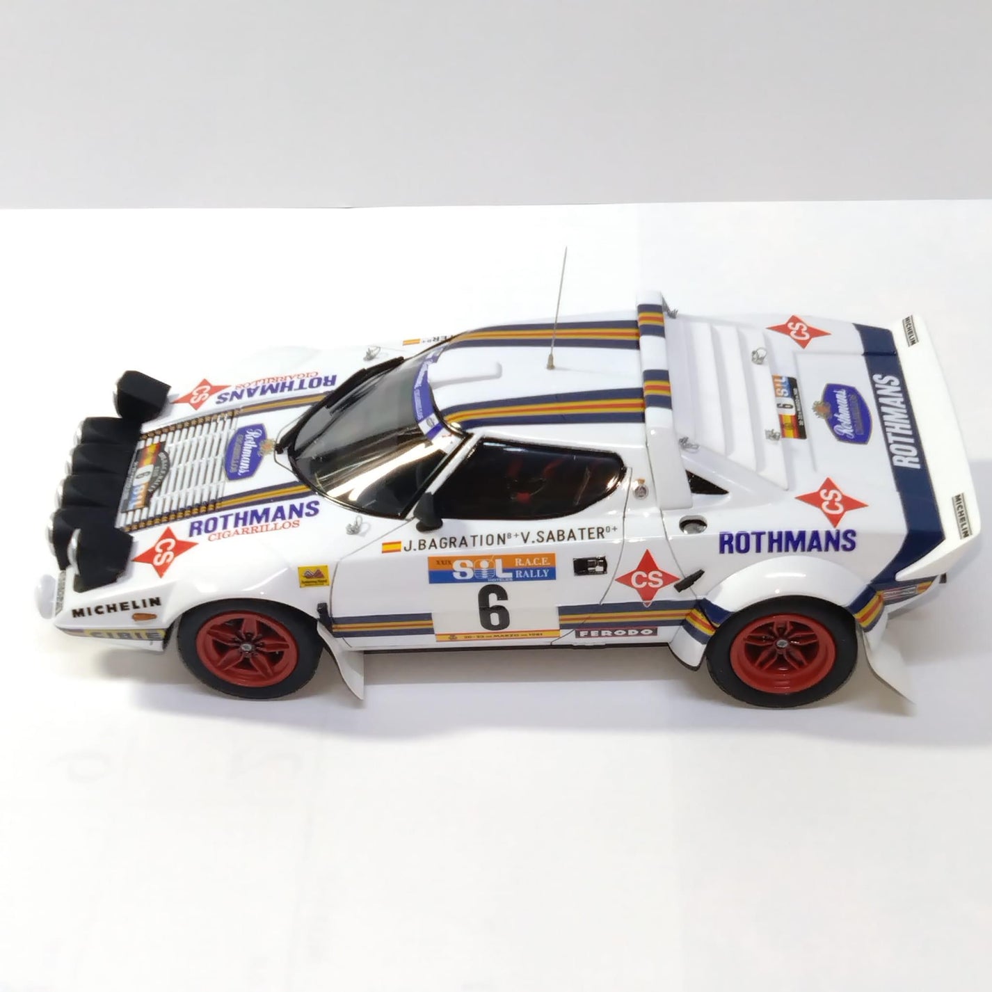 LANCIA STRATOS HF - ROTHMANS - RACE RALLY 1981 – DModelkits
