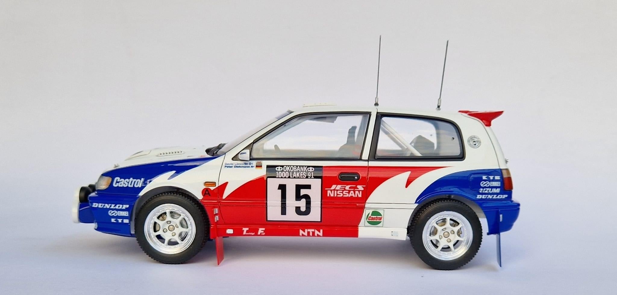 NISSAN PULSAR (RNN14) GTI-R - 1991 1000 LAKES RALLY – dmodelkits