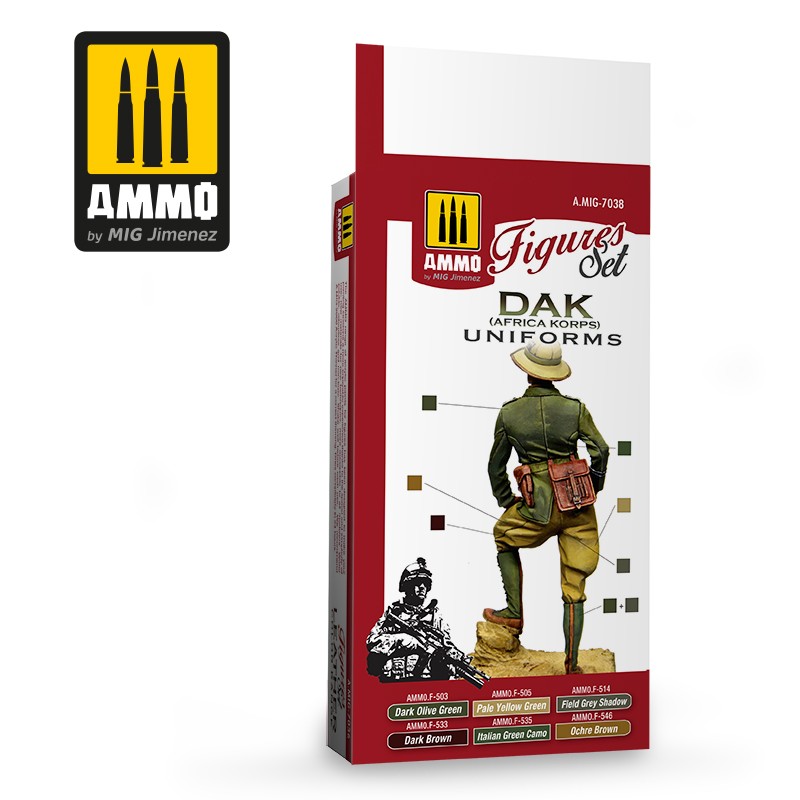 DAK Uniforms (Africa Korps) Figures Set – DModelkits