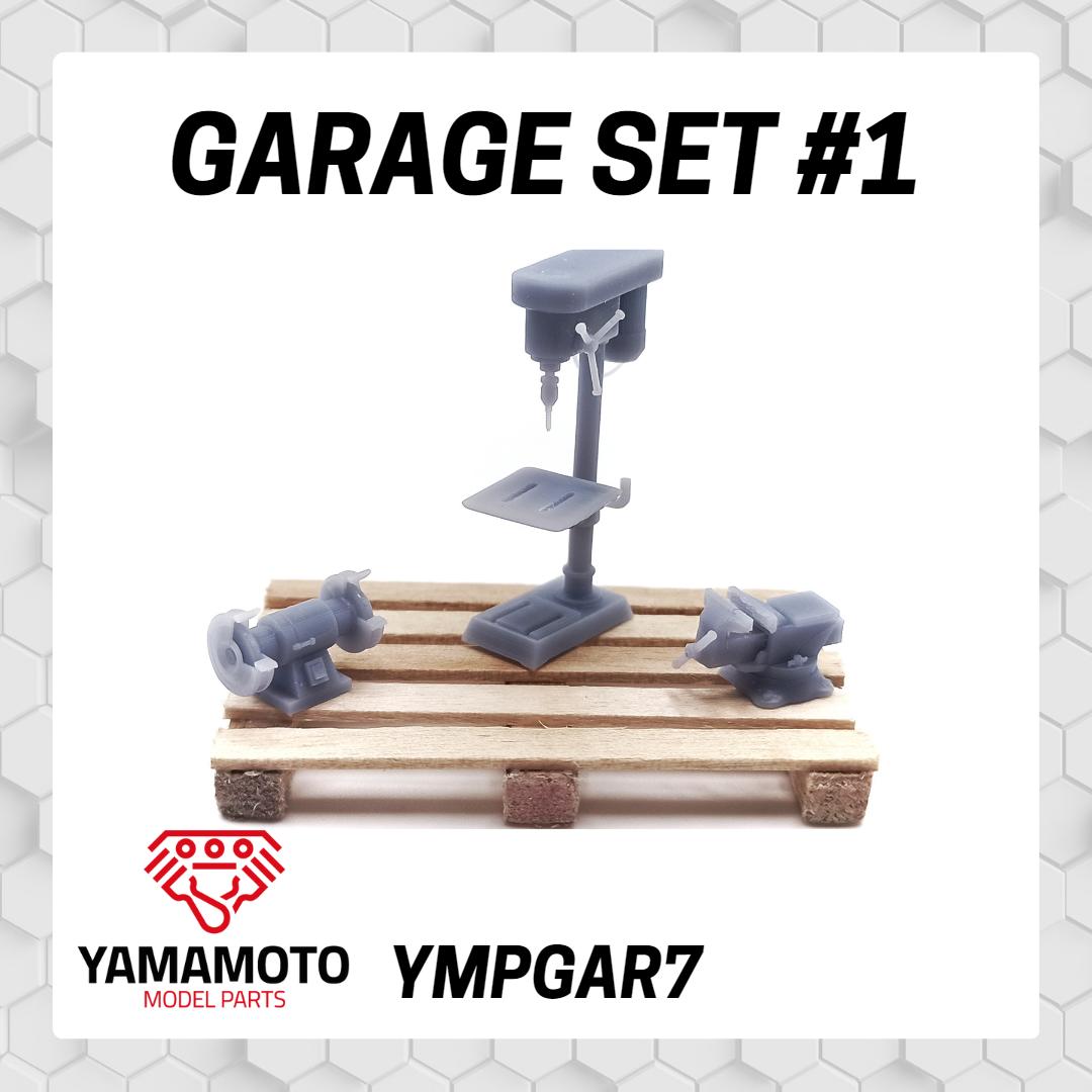 GARAGE SET #1 - workshop tools 1 – DModelkits