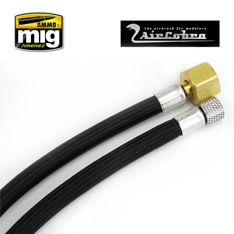 10 Foot Braided Air Hose 1/8 x 1/8 inches – dmodelkits
