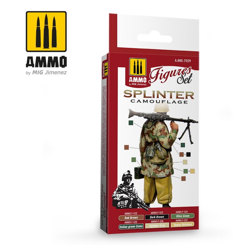 Splinter Camouflage Figures Set – dmodelkits