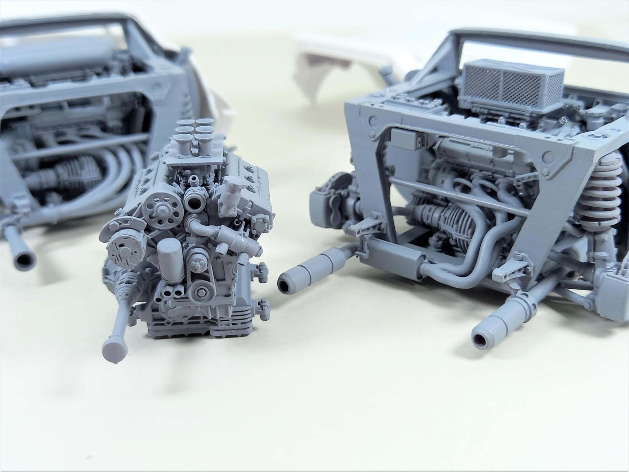 COMPLETE ENGINE FOR LANCIA STRATOS 24V AND 12V – dmodelkits